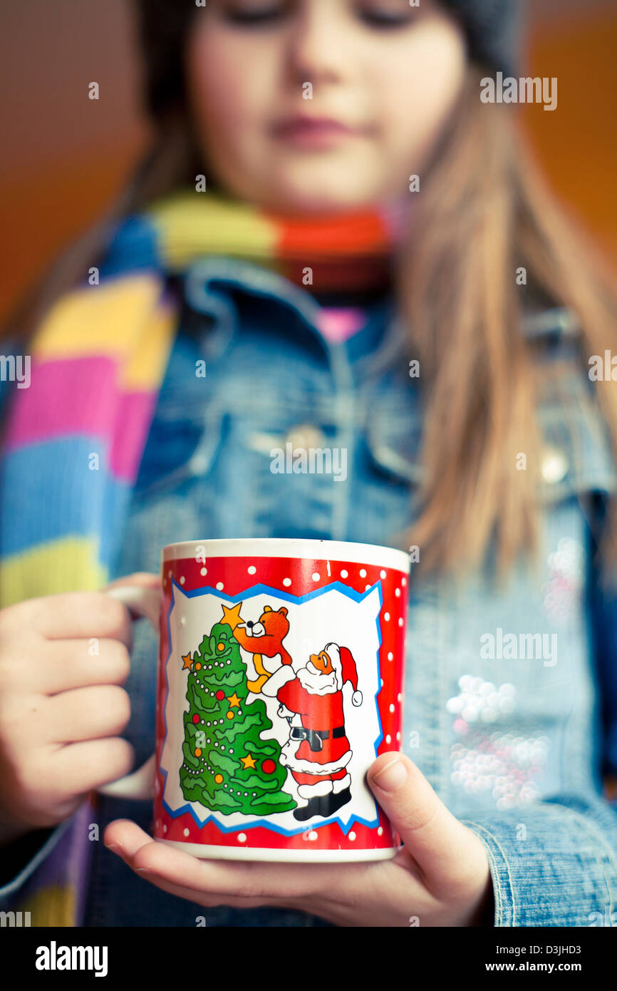 Santa with a drink hi-res stock photography and images - Alamy
