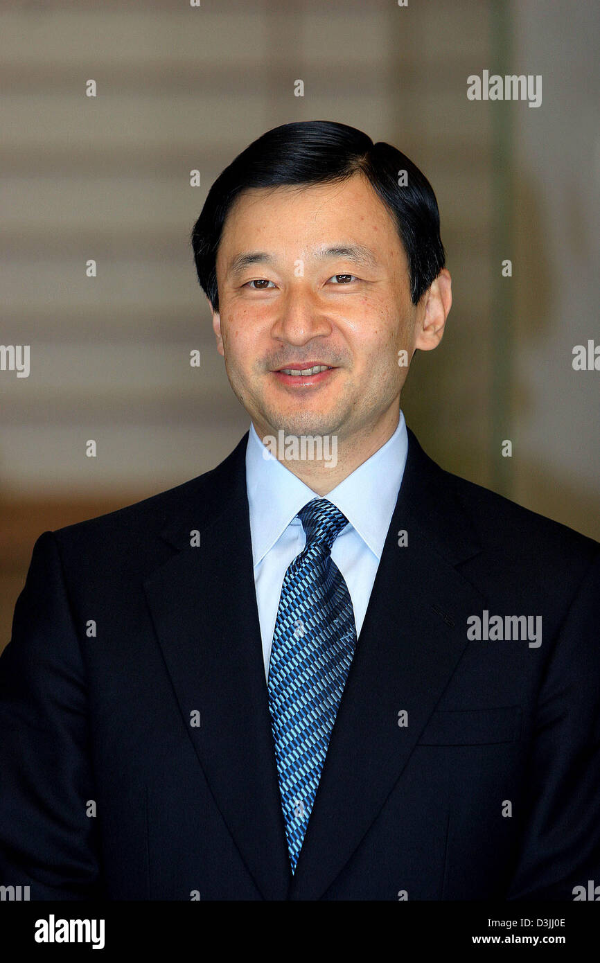 (dpa) - Crown Prince Naruhito of Japan in Tokyo, Japan, 18 April 2005 ...