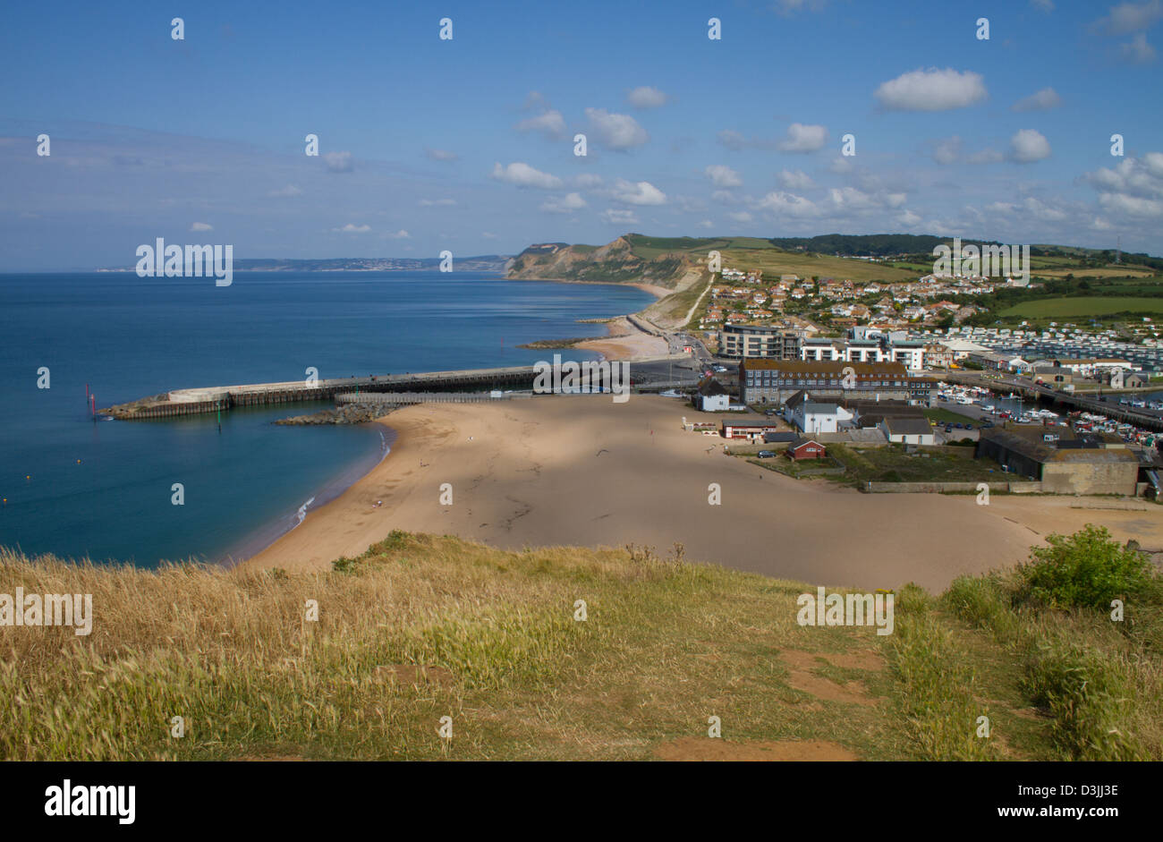 Jurassic coast west bay dorset hi-res stock photography and images - Alamy