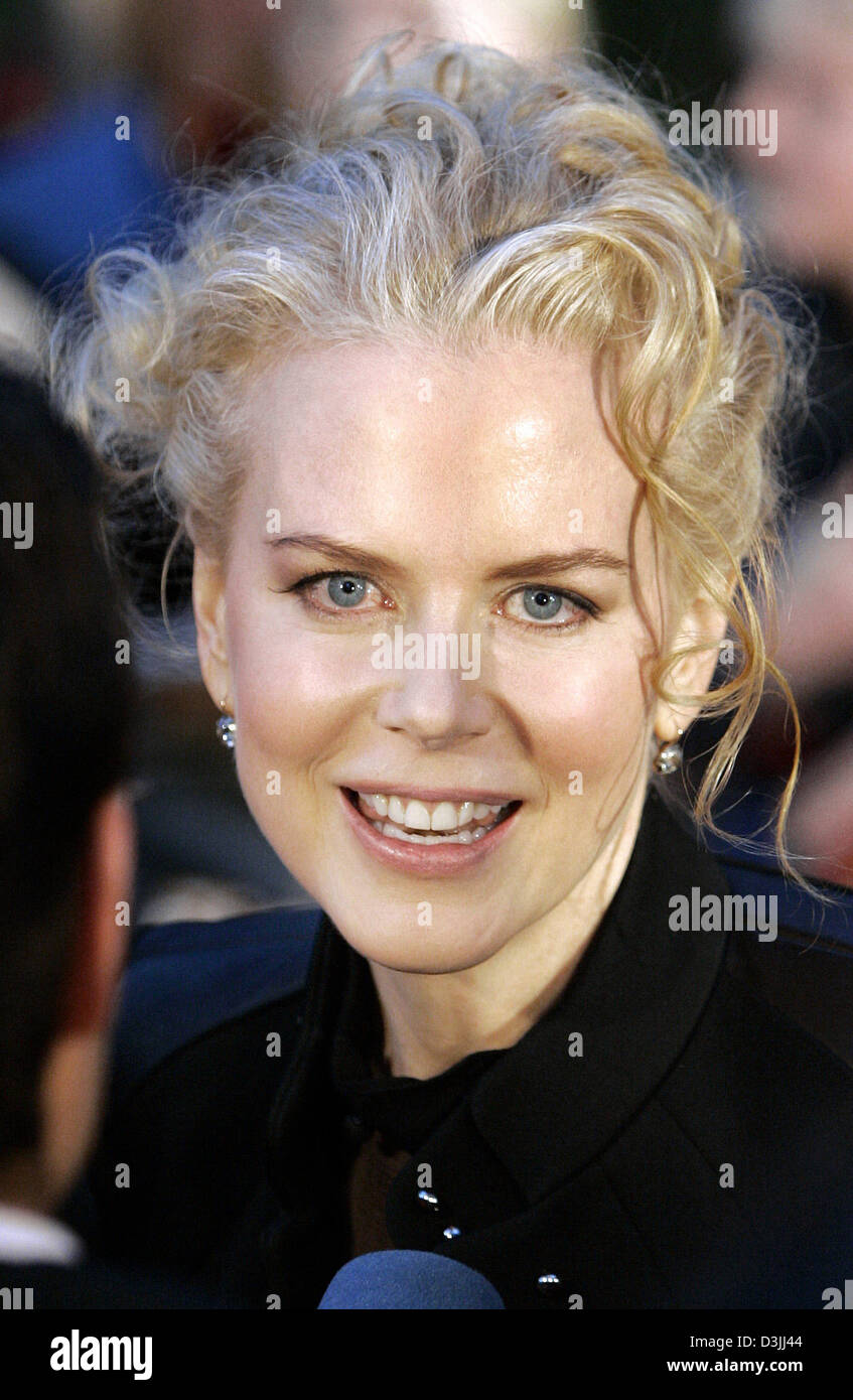 (dpa) - Australian actress Nicole Kidman arrives in Berlin for the ...