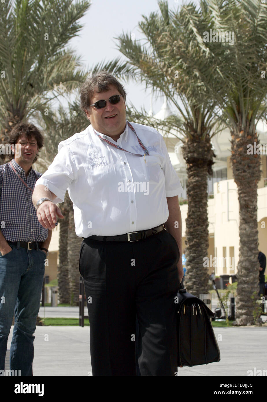 Mercedes benz motorsport vice president norbert haug hi-res stock ...