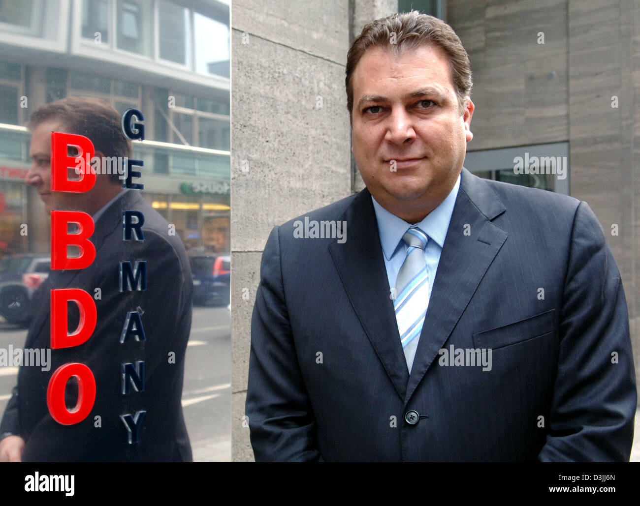 (dpa) - Olaf Goettgens, Chief Executive Officer of BBDO Germany, stands ...