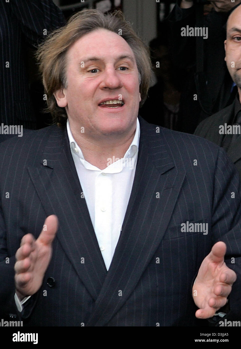 Gerard depardieu arrives hi-res stock photography and images - Alamy