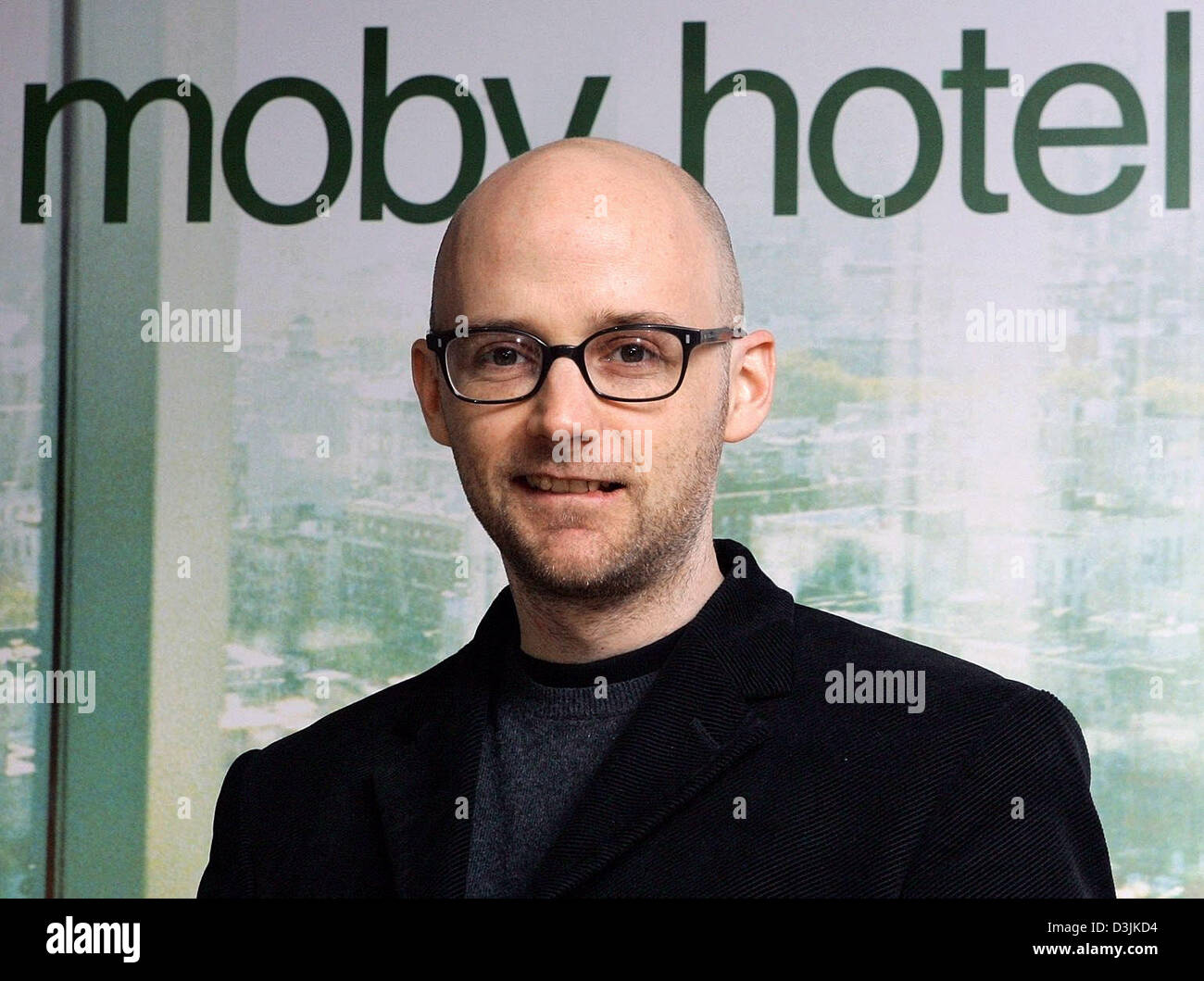(dpa) - US singer and musician Richard Hall alias Moby stands in front ...