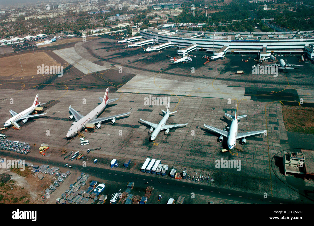 Chhatrapati Shivaji International Airport Aerial View