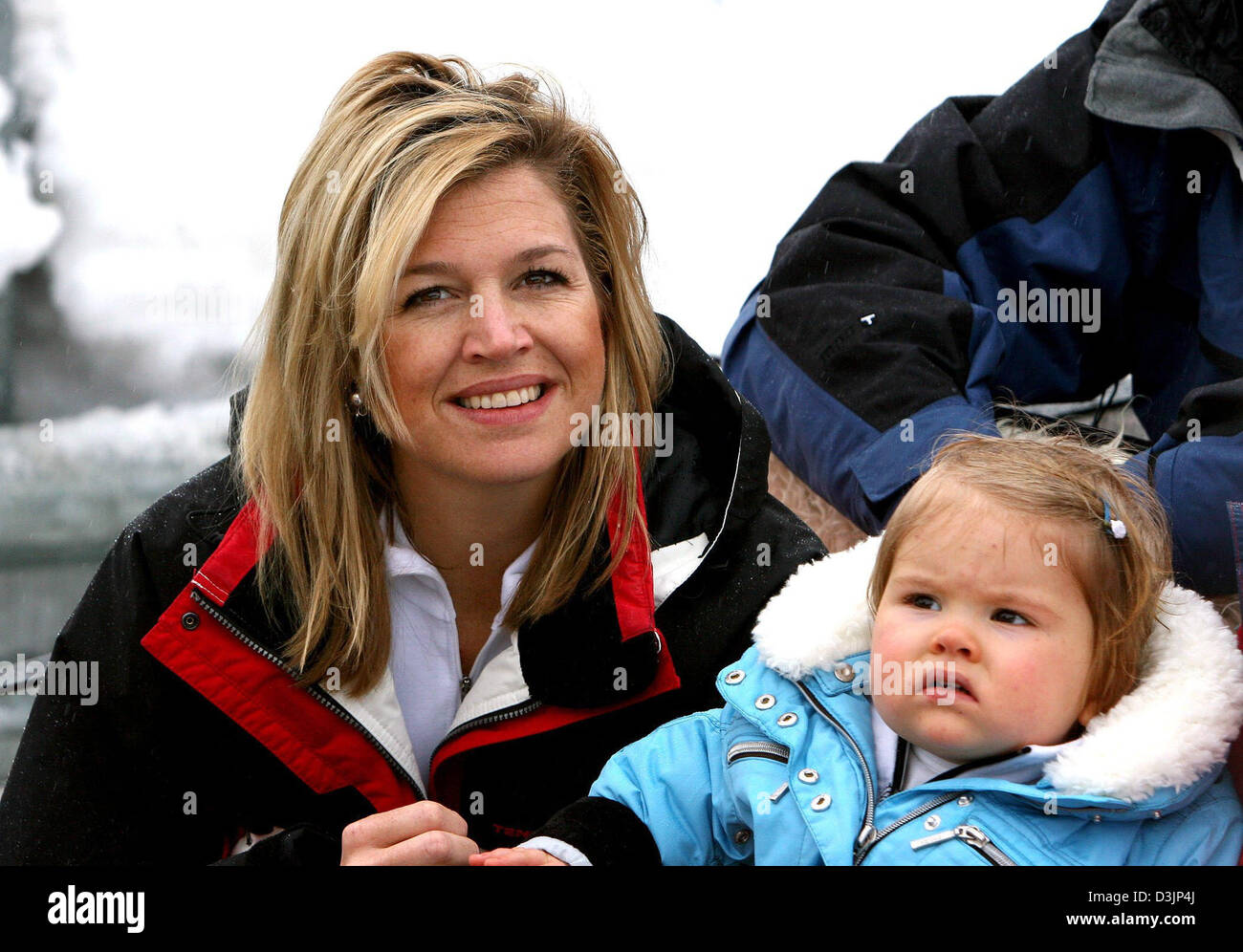 (dpa) - Crown Princess Maxima and daughter Princess Catharina-Amalia of ...
