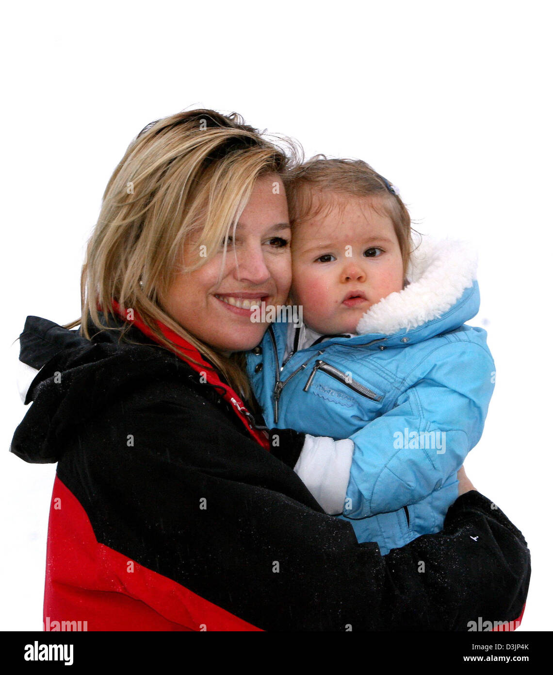 (dpa) - Crown Princess Maxima and daughter Princess Catharina-Amalia of ...