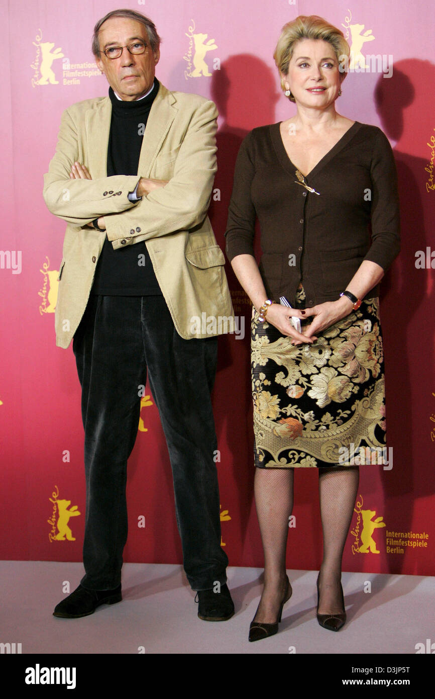 (dpa) - French actress Catherine Deneuve and French director Andre ...