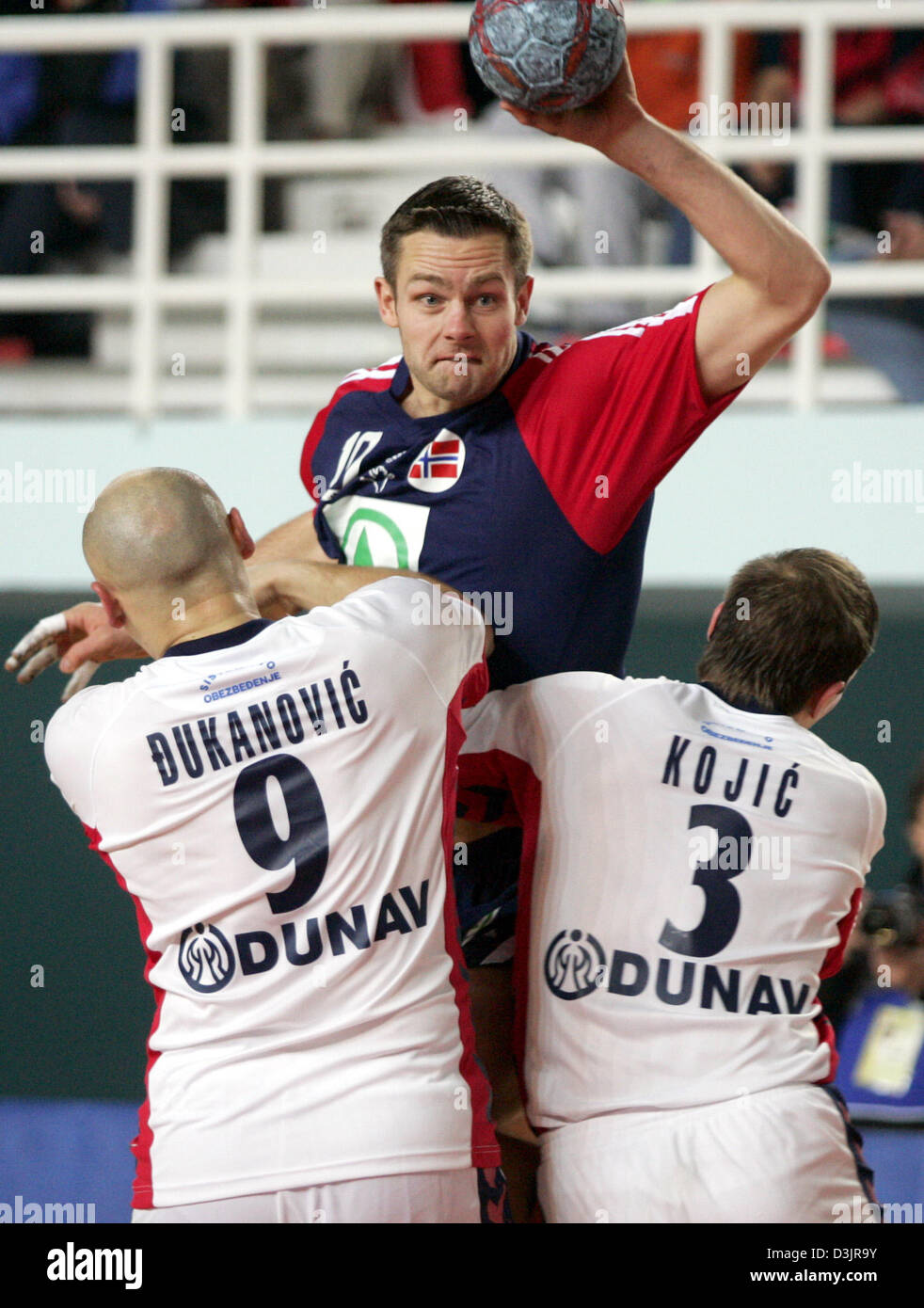 Norwegian handball team hi-res stock photography and images - Alamy