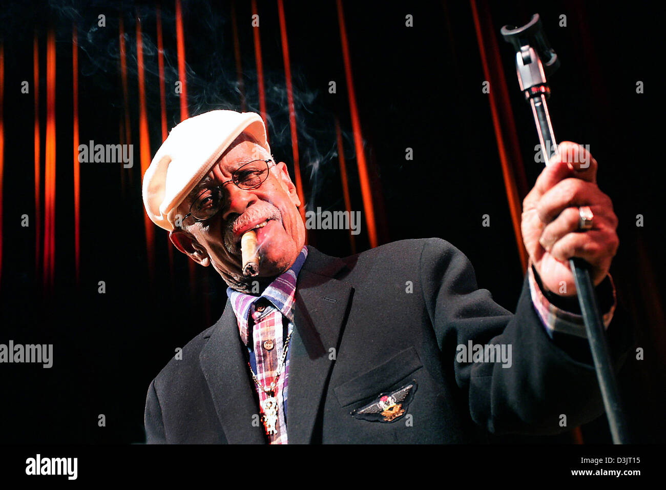 Arts culture entertainment ace music cigar microphone hat beret germany ...