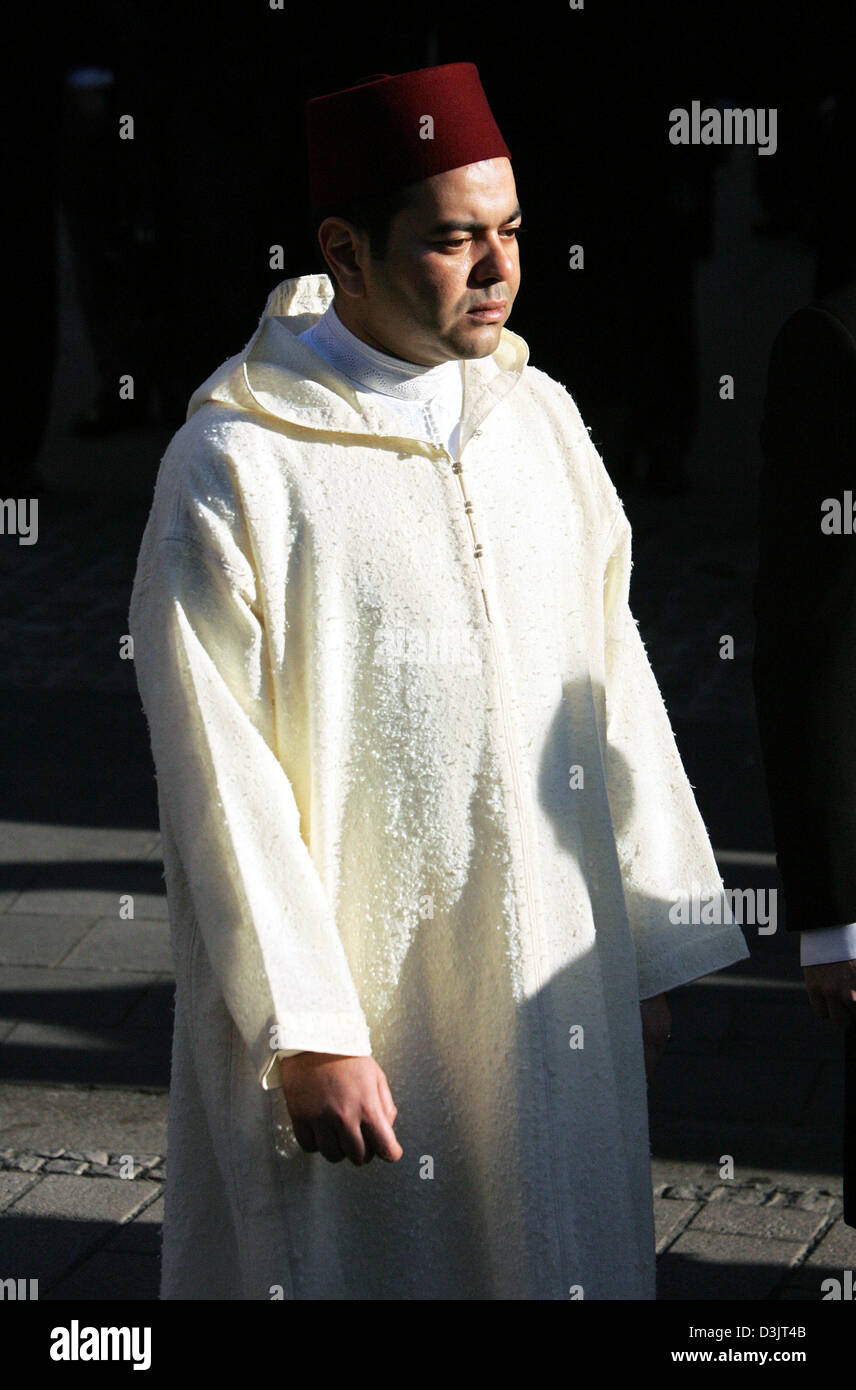 (dpa) - Prince Moulay Rachid of Morocco attends the memorial service ...