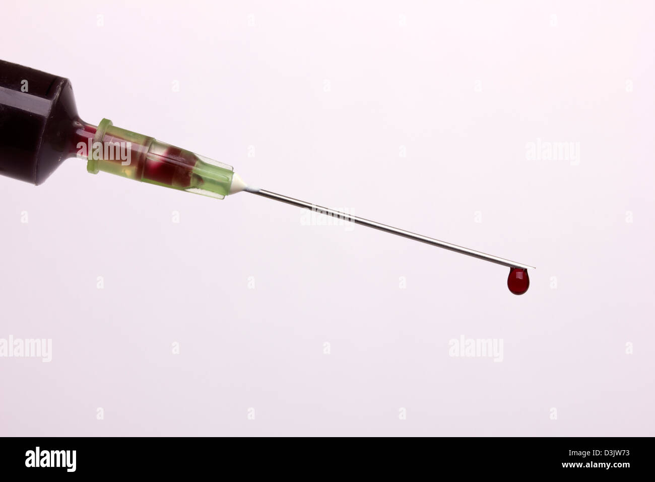 Syringe needle drip hi-res stock photography and images - Alamy