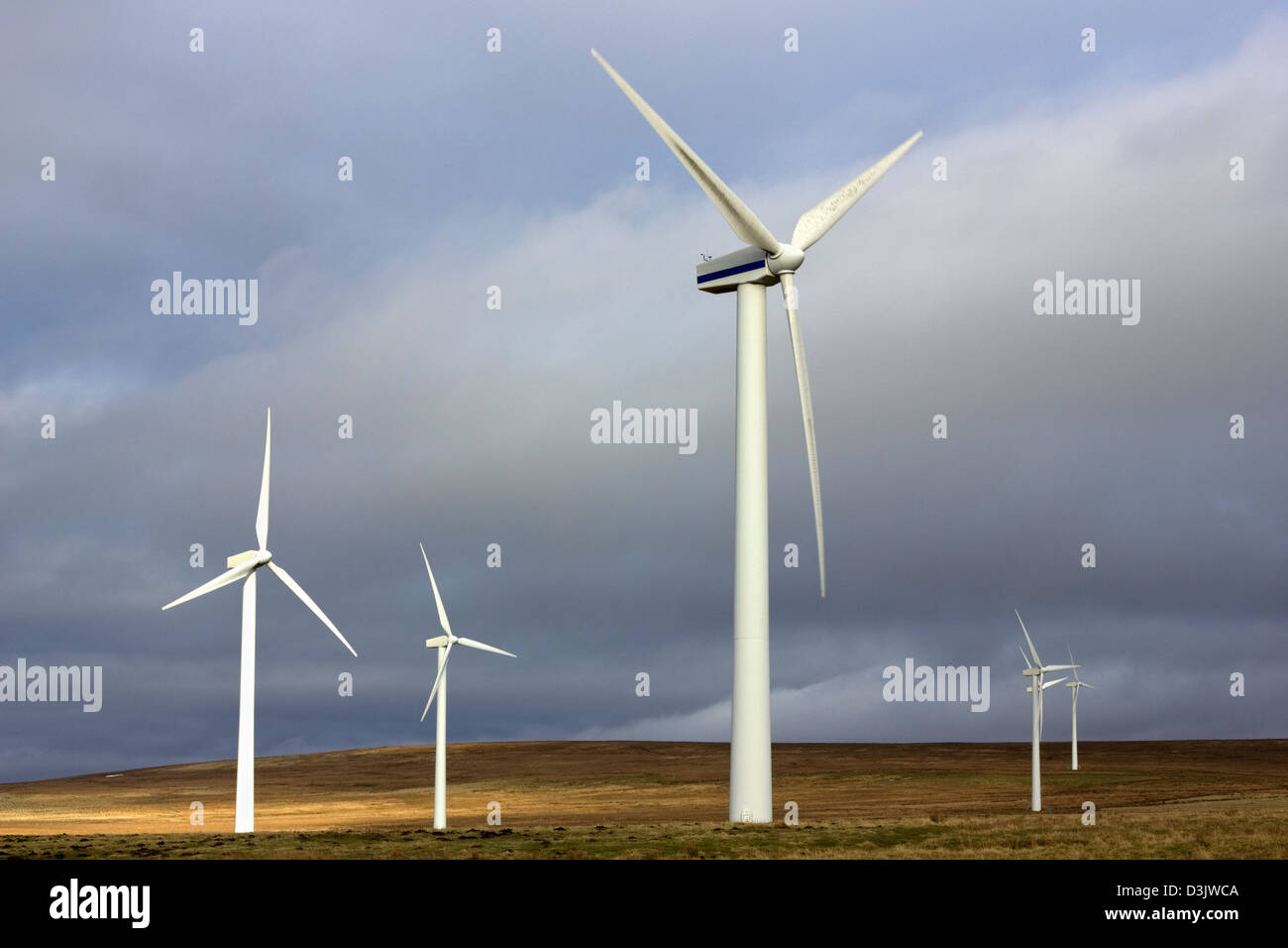 Dun law wind farm hi-res stock photography and images - Alamy