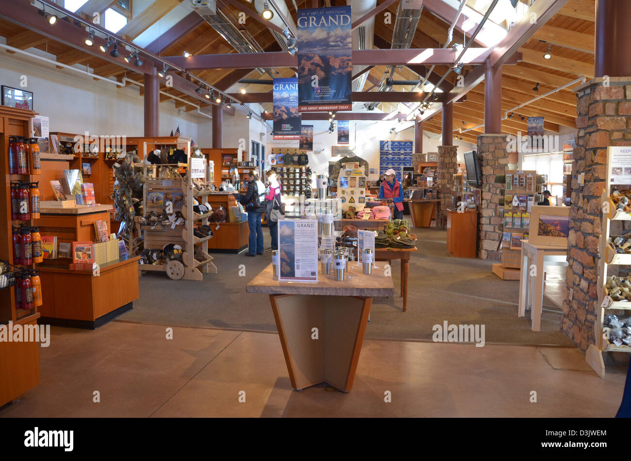 Grand Canyon Park Store Interioir (2013) 1328 Stock Photo - Alamy