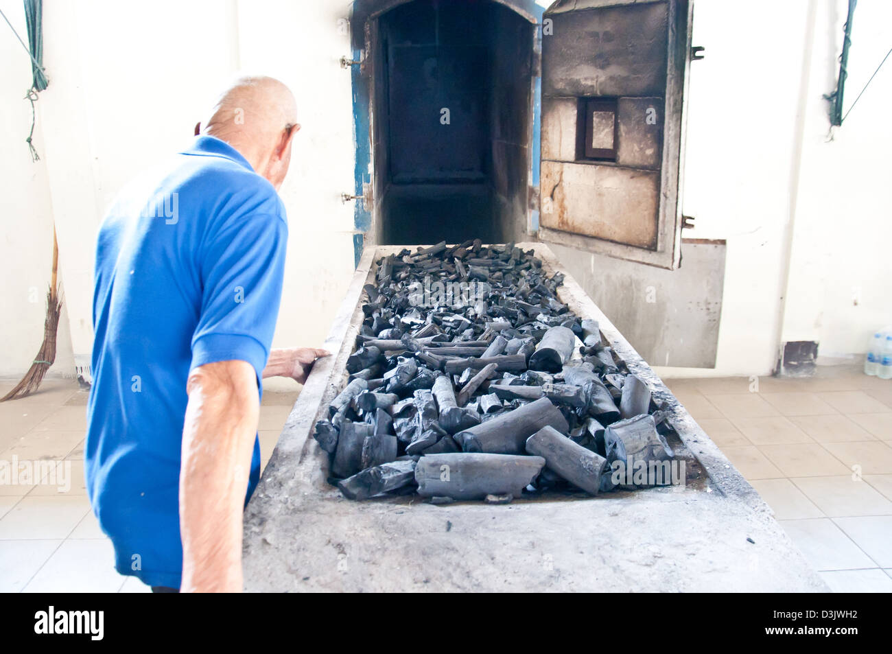 prepare for burn in funeral in Thailand Stock Photo - Alamy