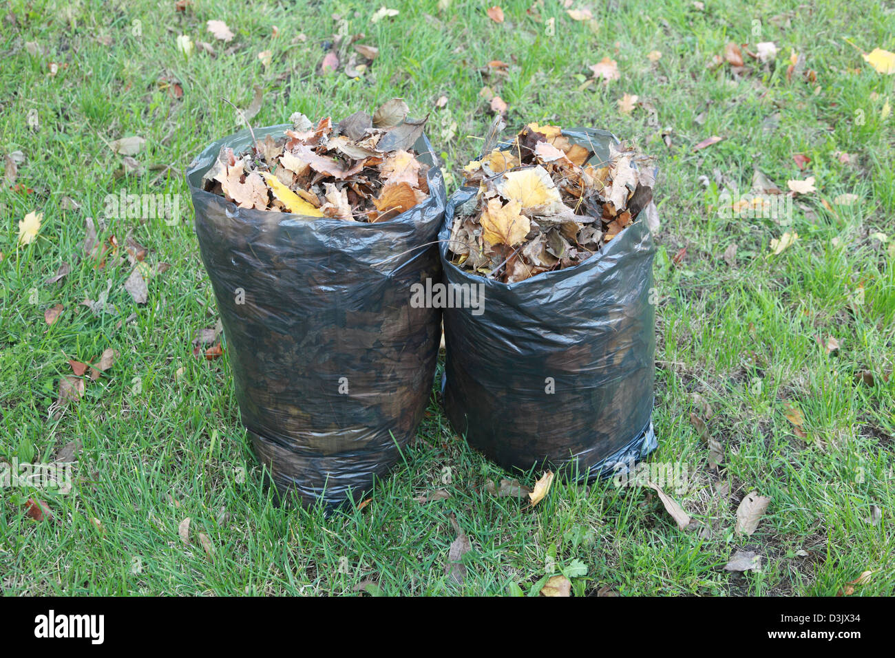 Yard waste bag hi-res stock photography and images - Alamy