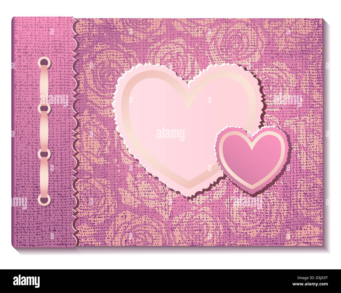 Pink photo album Cut Out Stock Images & Pictures - Alamy