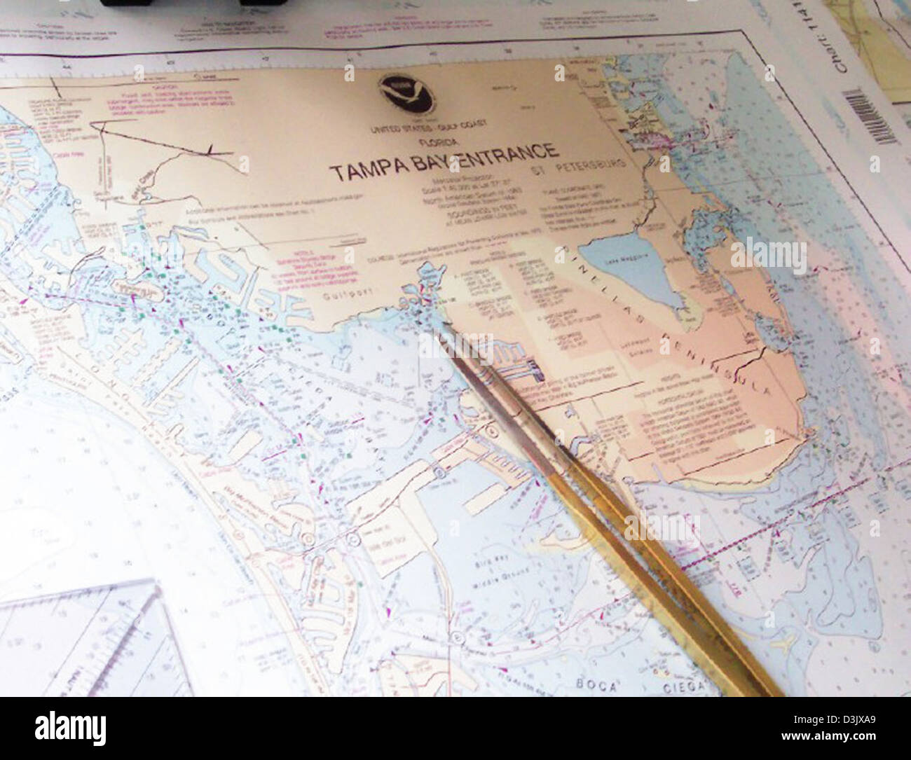 Noaa map hi-res stock photography and images - Alamy