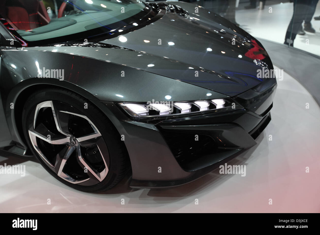 honda nsx concept front head light Stock Photo - Alamy
