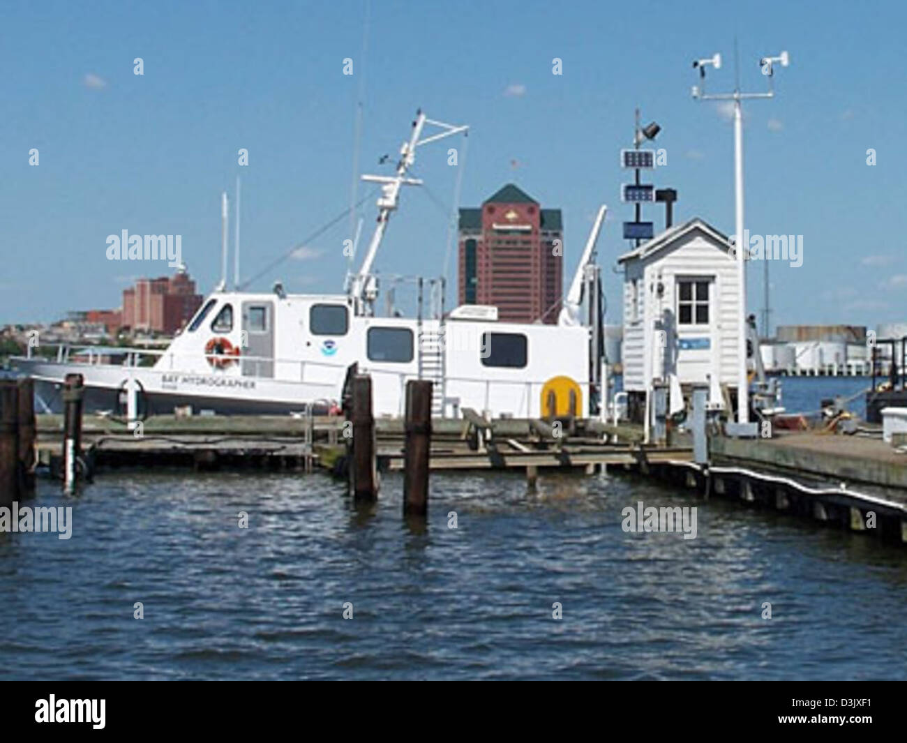 NOAA Ship Bay Hydro, operated by the National Ocean Service, conducts ...