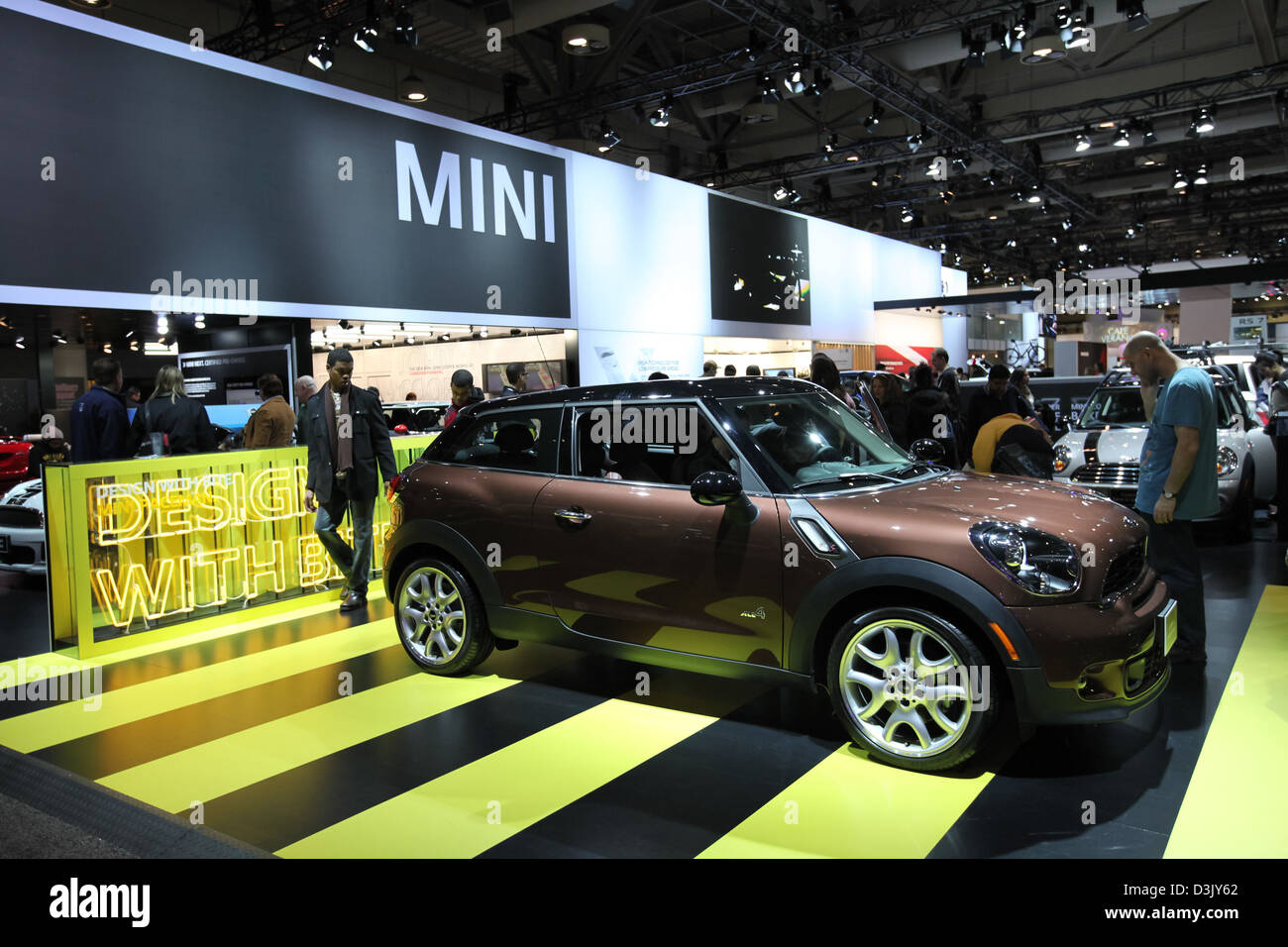 mini cooper auto show Stock Photo - Alamy