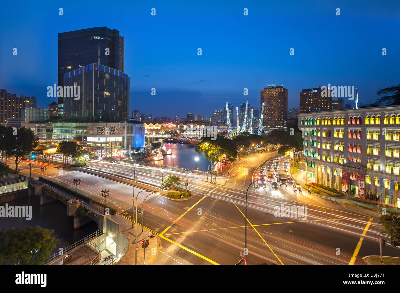 Singapore clark quay in hi-res stock photography and images - Alamy