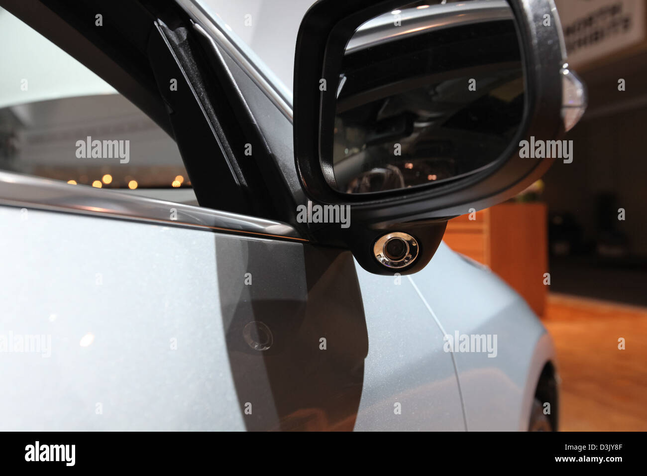 rear viewing camera under mirror Stock Photo - Alamy