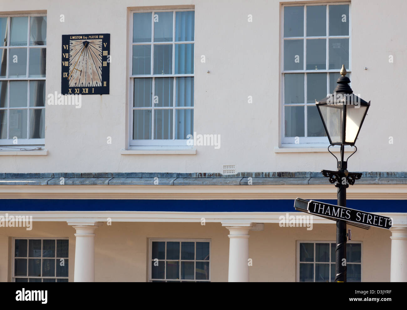 Historical streetsign hi-res stock photography and images - Alamy