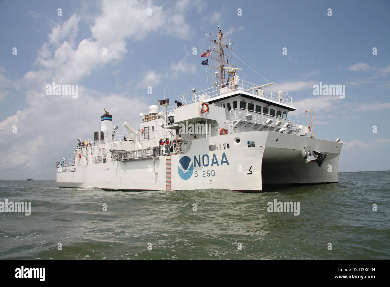 The NOAA ship Hassler supports navigation and commerce, conducting ...