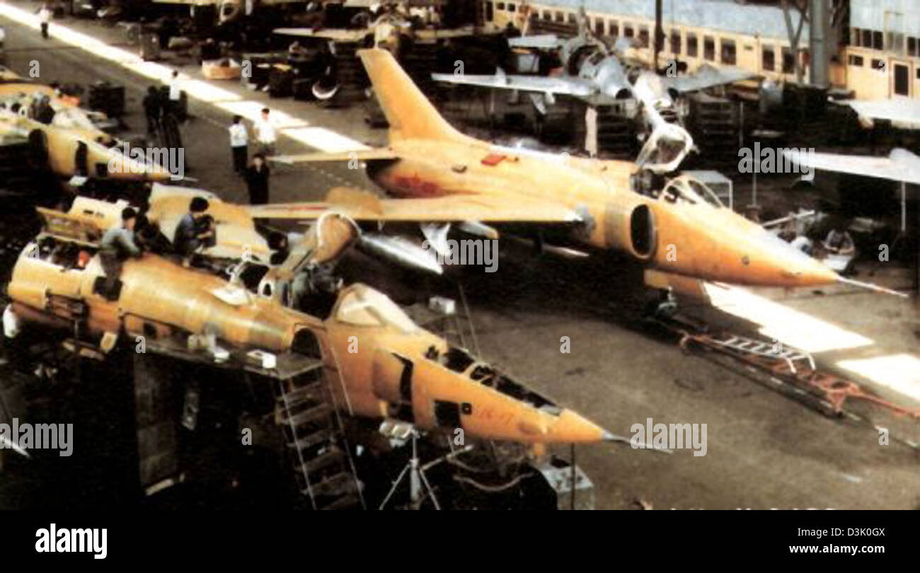 The Nanchang Q-5, also known as the F-9 Fantan, is a Chinese-built ...
