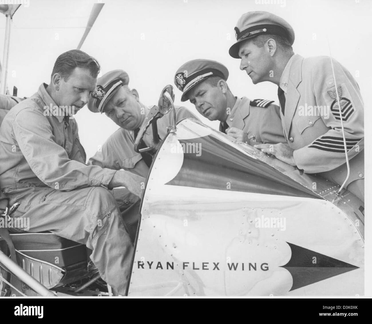 04-02102 Ryan Flexwing test Circa 1960 Stock Photo - Alamy