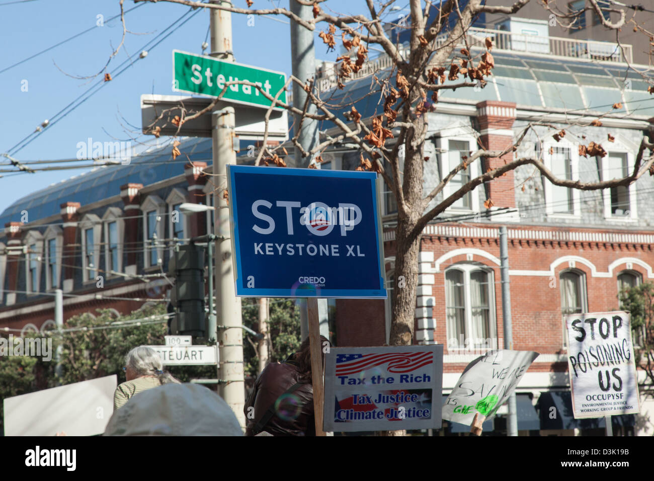 Massive ‘Forward on Climate’ rally at One Market Plaza on February 17 ...