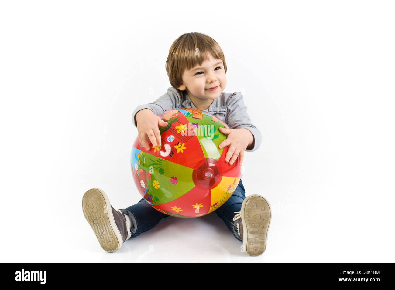 Child with the ball Stock Photo - Alamy