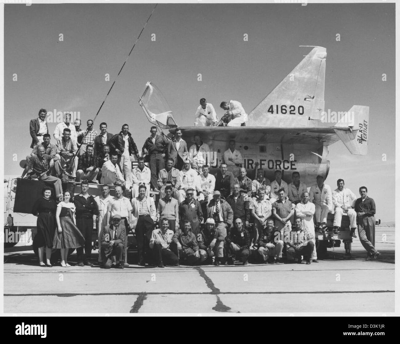 The Ryan X-13 Vertijet, a revolutionary VTOL aircraft, was tested in ...