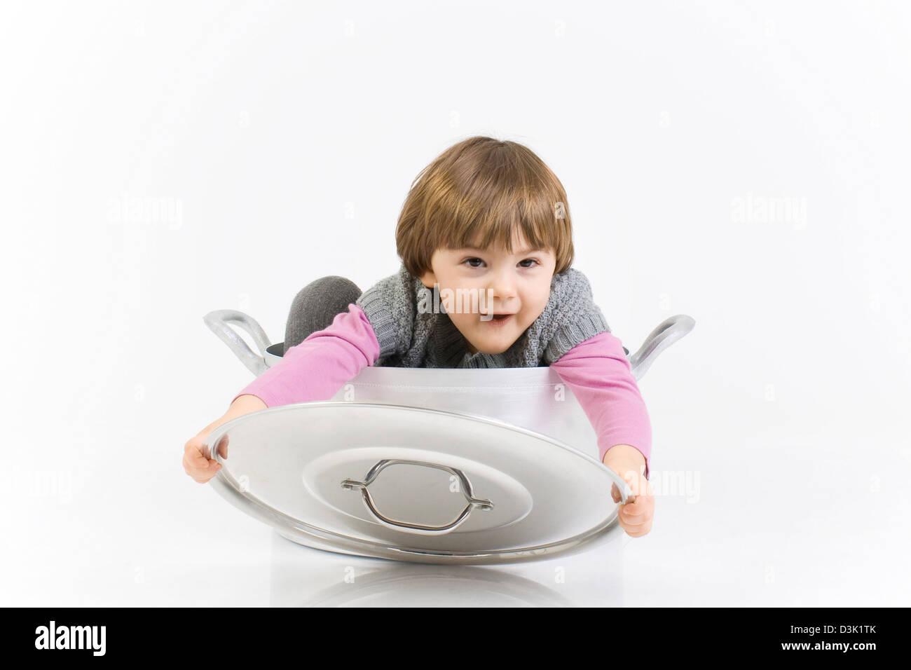 Child in the pot Stock Photo - Alamy
