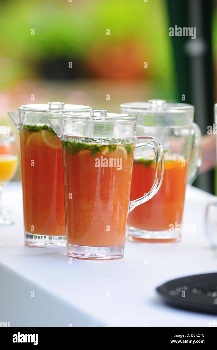 Fruit juice jug jugs hi-res stock photography and images - Alamy