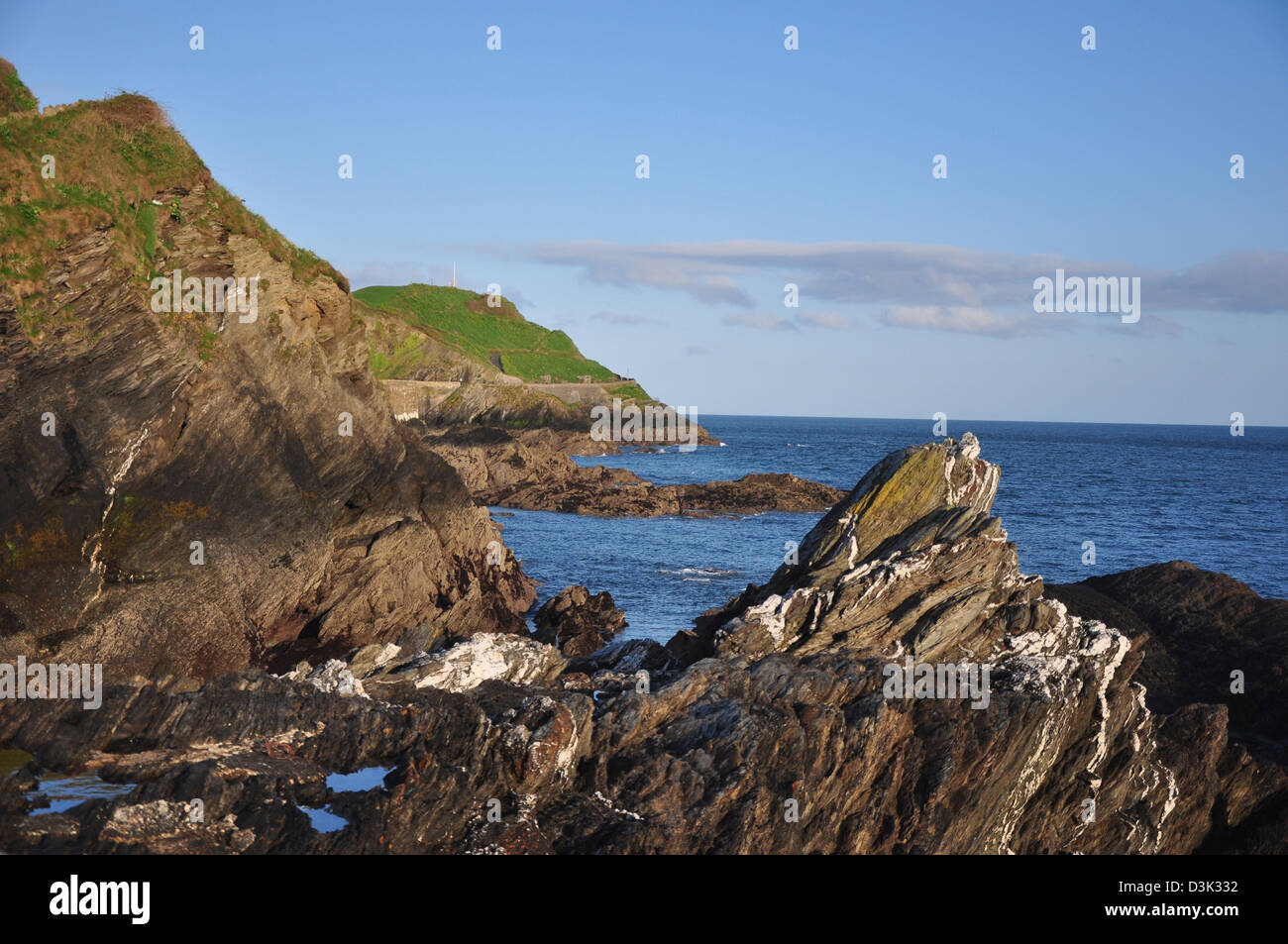 Combe martin bay hi-res stock photography and images - Alamy