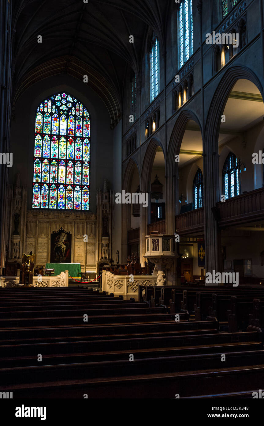 The interior of St Luke’s Church, London Stock Photo - Alamy