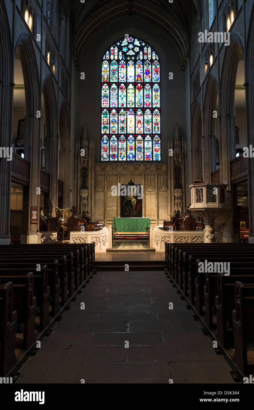 The interior of St Luke’s Church, London Stock Photo - Alamy