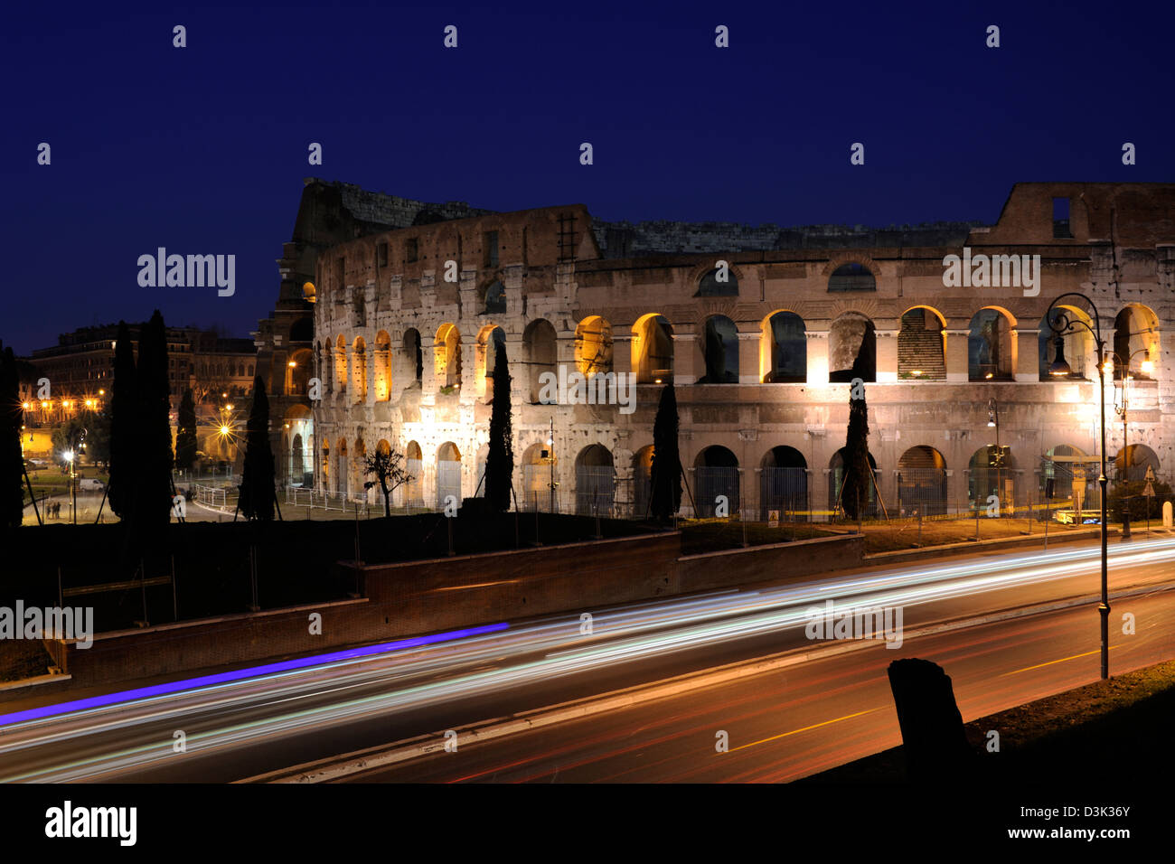Rome colosseum at night hi-res stock photography and images - Alamy
