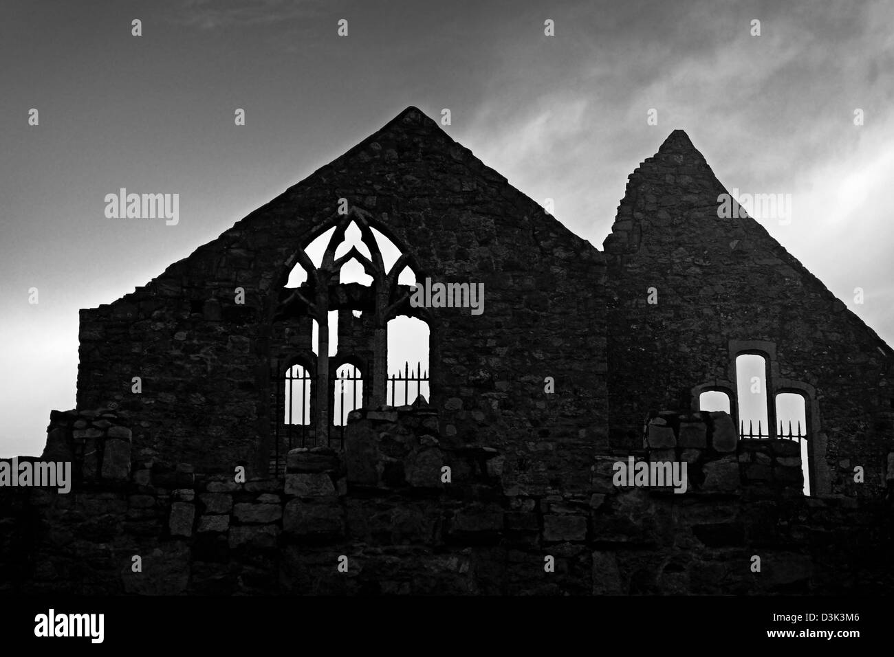 Howth Abbey Fingal Co. Dublin Ireland Stock Photo - Alamy