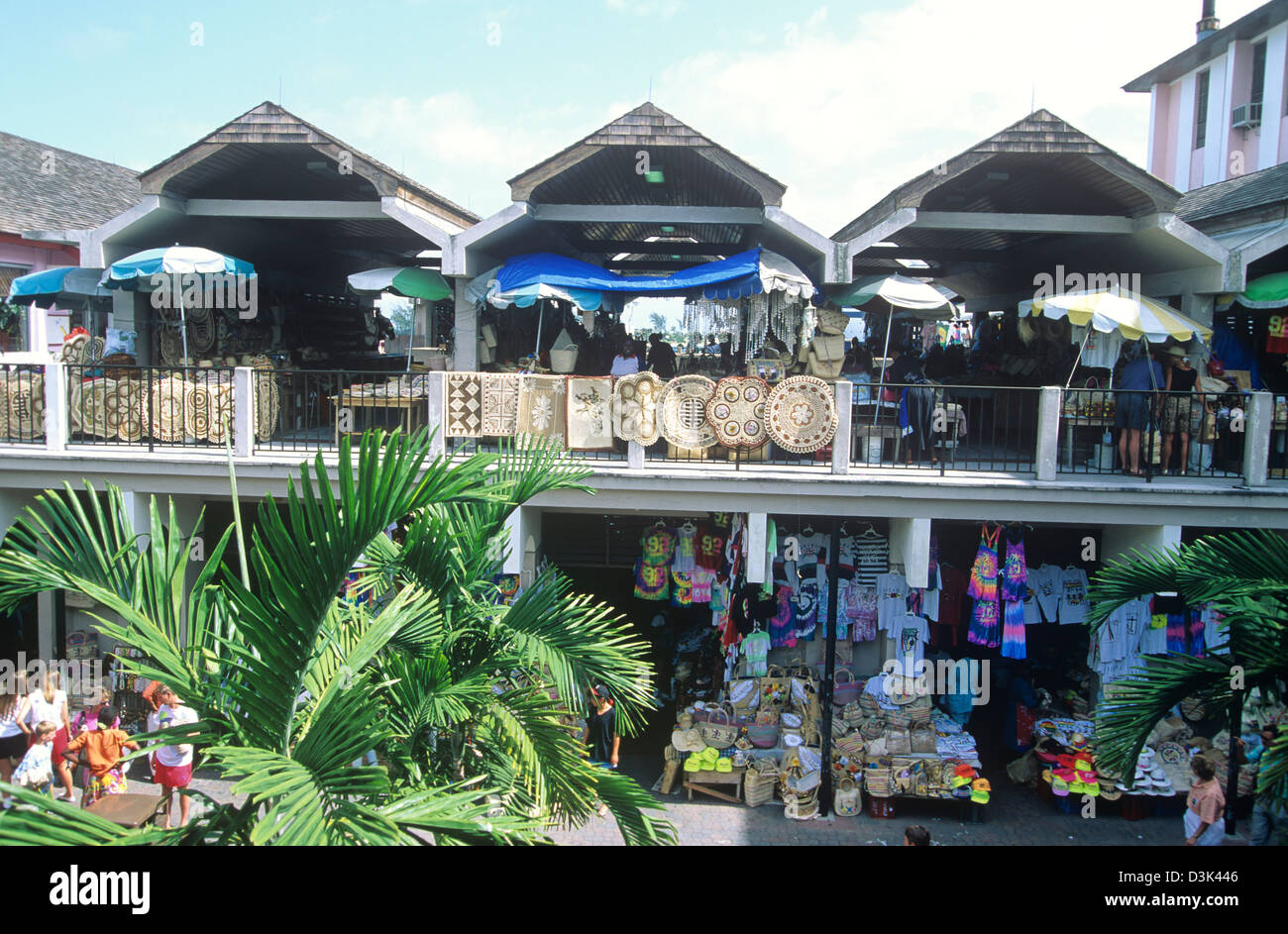 Straw market, Nassau, Bahamas Stock Photo - Alamy