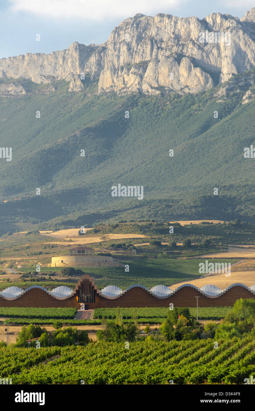 Emblematic Ysios winery in Laguardia designed by Santiago Calatrava, La ...
