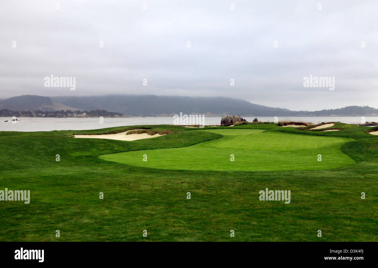 Luxury Golf Course Asilomar California Near Monterey Stock Photo - Alamy