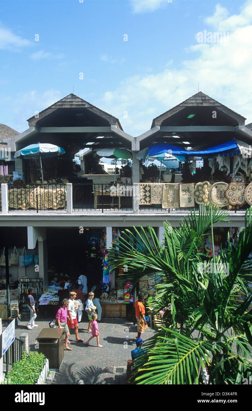 Straw market, Nassau, Bahamas Stock Photo - Alamy