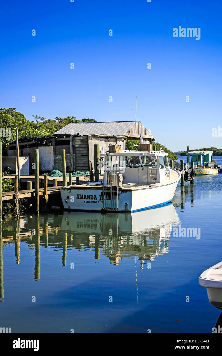 Cortez Harbour on the Gulf of Mexico coast of Florida near Sarasota ...