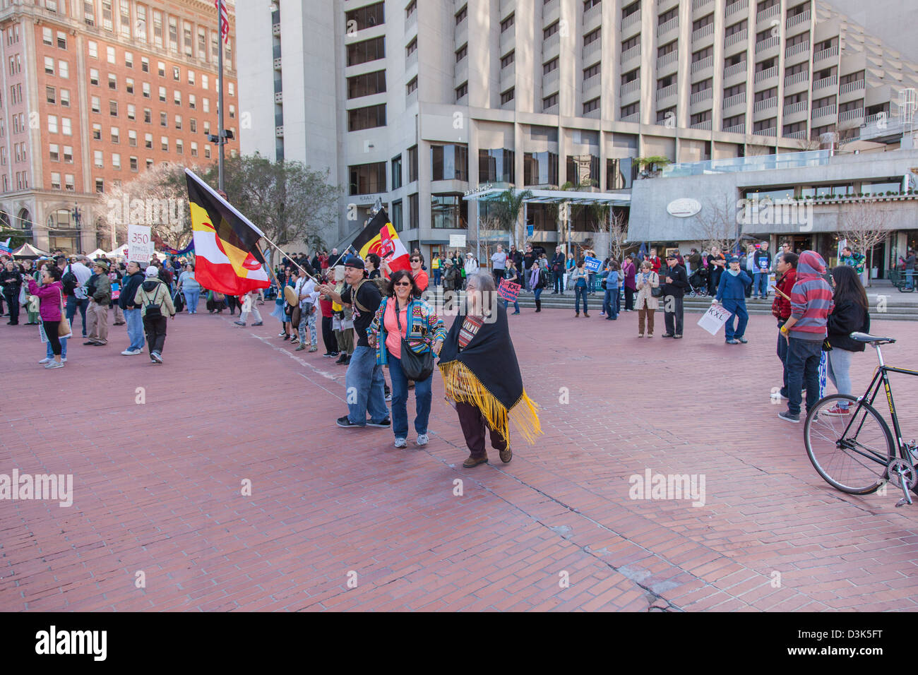 Massive ‘Forward on Climate’ rally at One Market Plaza on February 17 ...