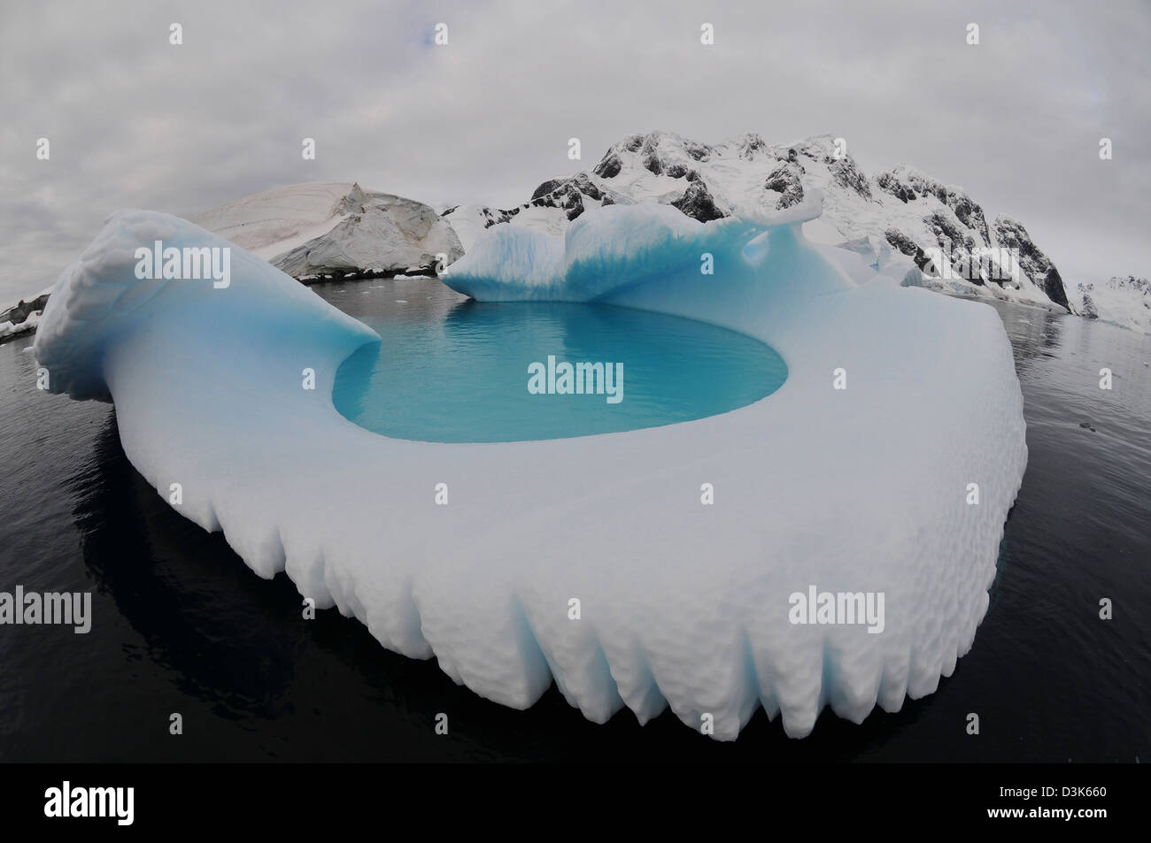 Iceberg swimming pool, Antarctica Stock Photo - Alamy