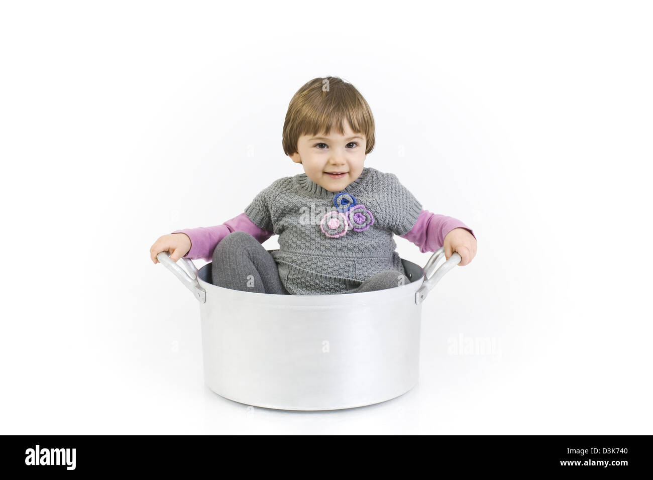 Child in the pot Stock Photo - Alamy