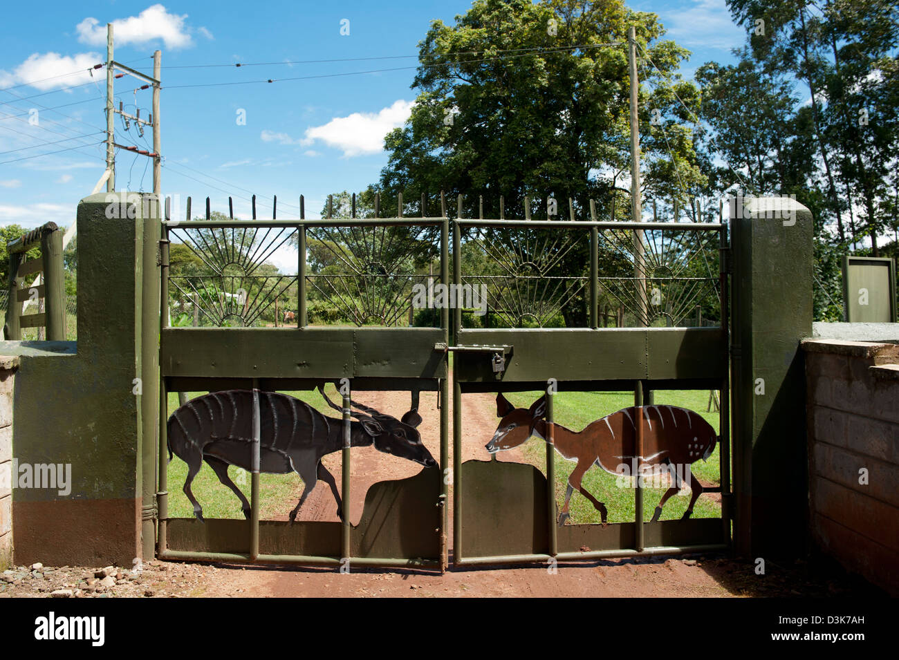 Entrance, Saiwa Swamp National Park, Kenya Stock Photo - Alamy